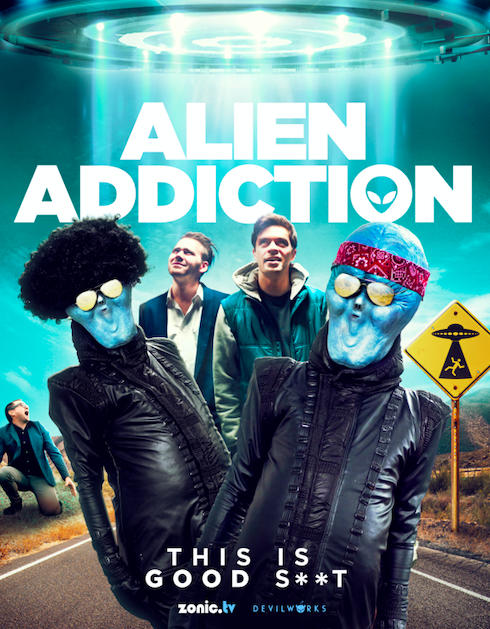 Trailer Drop For Kiwi Sci-Fi Comedy, "Alien Addiction" - Rue Morgue