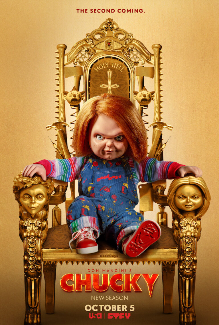 “CHUCKY” is back for religious mayhem in season two; trailer & poster ...