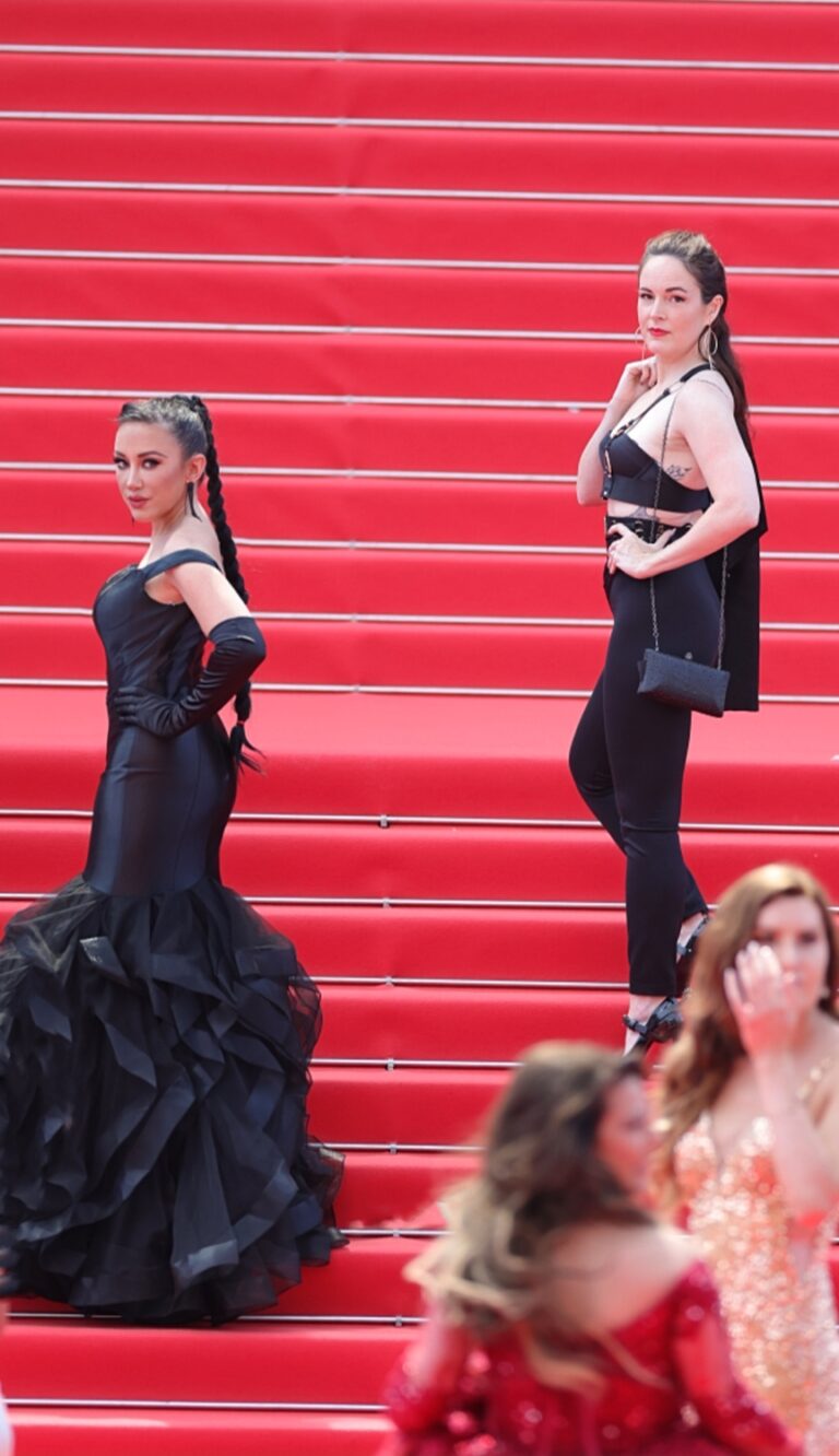 DEVANNY PINN AND THE CAST OF "BLACK MASS" HIT THE RED CARPET AT CANNES - Rue Morgue