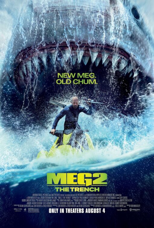 Movie Review: “MEG 2: THE TRENCH” is a megalodon’t - Rue Morgue
